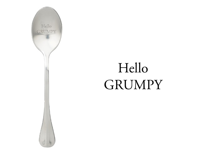 One Message Spoon - Hello Grumpy - Pralinja